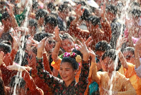 Shan Ethnic People Celebrate Shan Traditional Editorial Stock Photo ...