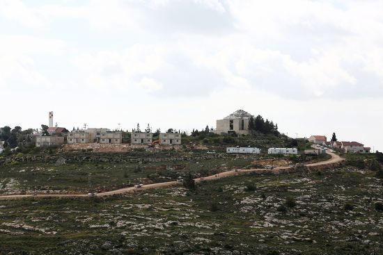 General View Israeli Jewsih Settlement Shilo Editorial Stock Photo ...