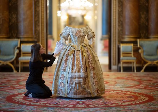 Queen Victorias Stuart Ball Costume On Editorial Stock Photo - Stock ...