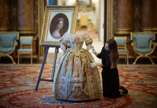 Queen Victorias Stuart Ball Costume Thomas Editorial Stock Photo ...