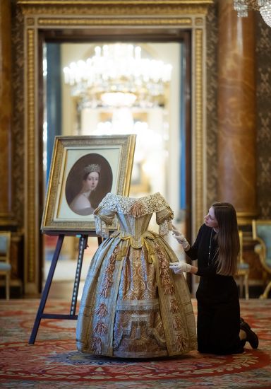 Queen Victorias Stuart Ball Costume Thomas Editorial Stock Photo ...