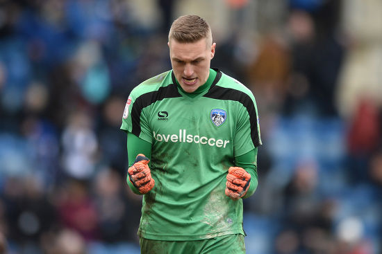 Daniel Iversenof Oldham Athletic Celebrates Final Editorial Stock Photo ...