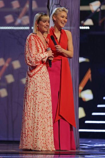 Molly Hocking Emma Willis Editorial Stock Photo - Stock Image ...