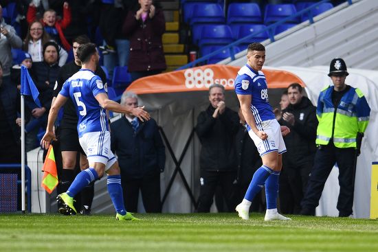 Che Adams Birmingham City Celebrates His Editorial Stock Photo - Stock ...