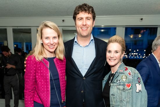 Marissa Mayer Zachary Bogue Lisa Goldman Editorial Stock Photo - Stock ...