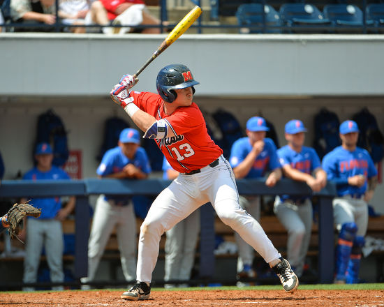 Ole Miss Catcher Cooper Johnson 13 Editorial Stock Photo - Stock Image ...