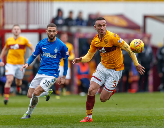 Eros Grezda Rangers Chases Tom Aldred Editorial Stock Photo - Stock ...
