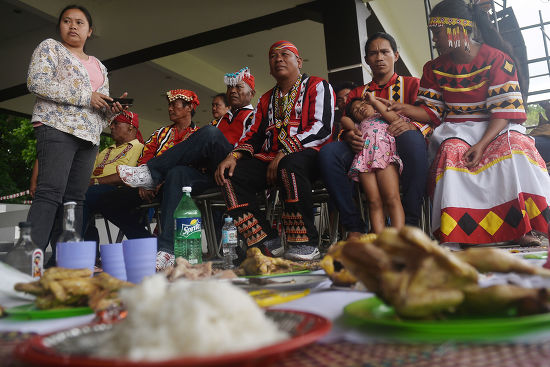 Filipino Datu Chieftains Different Ethnic Lumad Editorial Stock Photo ...