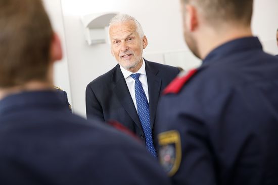 Austrian Justice Minister Josef Moser Speaks Editorial Stock Photo ...