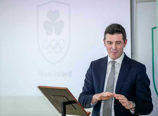 Peter Sherrard Ceo Olympic Federation Ireland Editorial Stock Photo ...