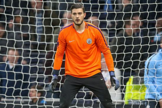 Manchester City Goalkeeper Arijanet Muric 49 Editorial Stock Photo ...