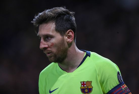 Lionel Messi Barcelona Blood On His Editorial Stock Photo - Stock Image ...