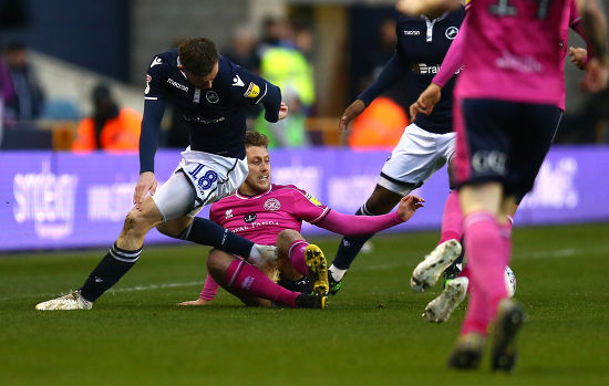 Ryan Tunnicliffe Millwall Luke Freeman Queens Editorial Stock Photo ...