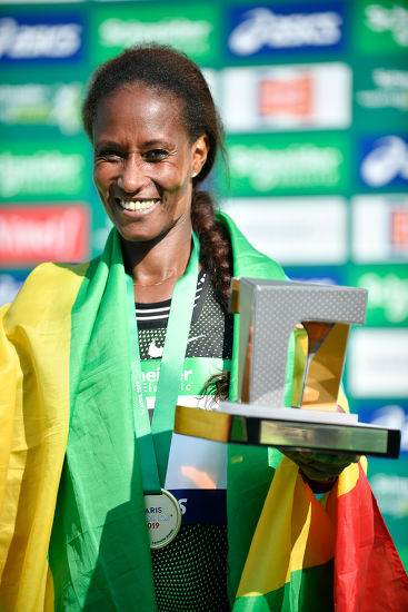 Gelete Burka Ethiopia Who Won Womens Editorial Stock Photo - Stock ...