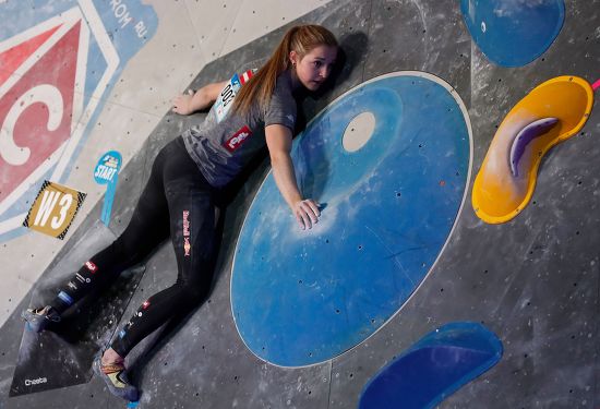Jessica Piltz Austria Competes Womens Bouldering Editorial Stock Photo ...