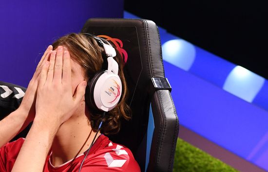 Marcus Marcuzo Jorgensen Denmark Reacts During Editorial Stock Photo ...