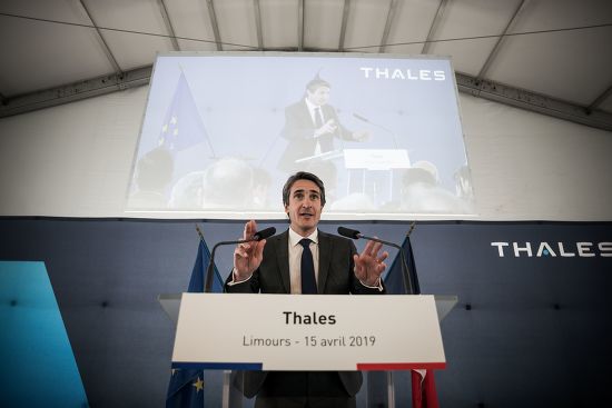 Patrice Caine Ceo Thales Issue Production Editorial Stock Photo - Stock ...
