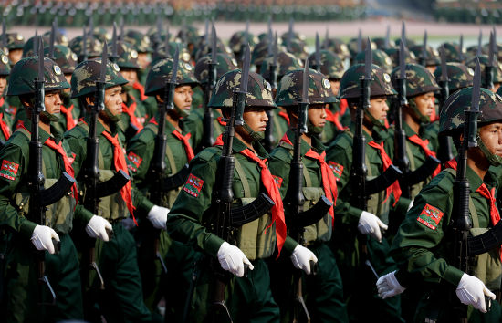 Uwsa Soldiers March Formation During Parade Editorial Stock Photo ...