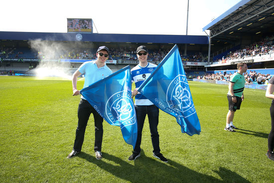 Qpr Commercial Marketing Mascots Flag Bearers Editorial Stock Photo ...