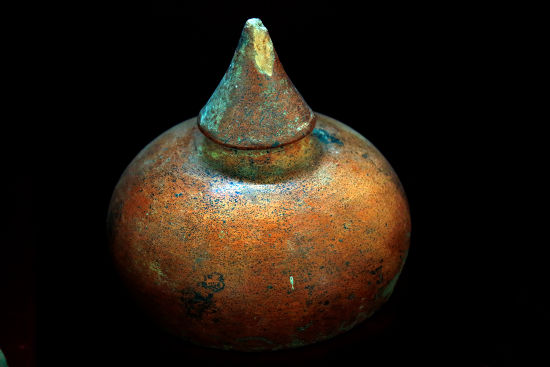 Clay Relic Container Discovered 1951 During Editorial Stock Photo ...
