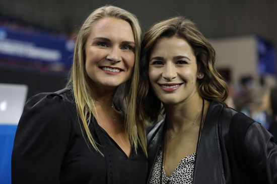 2008 Olympians Bridget Sloan Alicia Sacramone Editorial Stock Photo ...