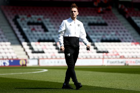 Harvey Elliott Fulham Looks Pitch Editorial Stock Photo - Stock Image ...