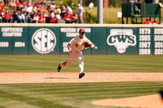 Razorback Short Stop Casey Martin 15 Editorial Stock Photo - Stock ...