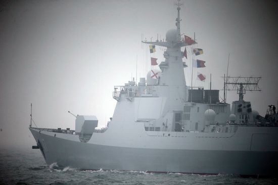 Chinese Navy Type 052d Destroyer Xining Editorial Stock Photo - Stock Image | Shutterstock