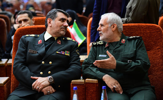 Iranian Revolutionary Guard Generals Ahmed Karimi Editorial Stock Photo ...