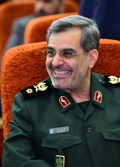 Iranian Revolutionary Guard General Mahdi Rabbani Editorial Stock Photo ...