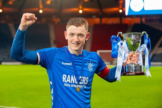 Rangers Captain Daniel Finlayson 5 Holds Editorial Stock Photo - Stock ...