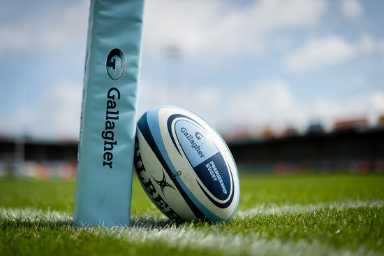 Gallagher Premiership Rugby Gilbert Match Ball Editorial Stock Photo ...