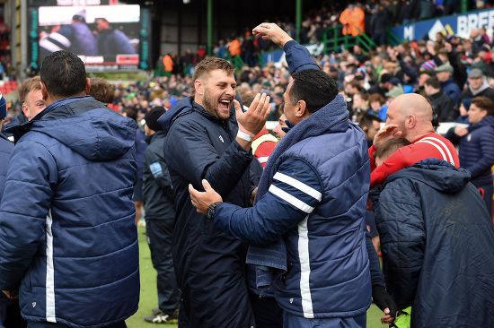 Nick Haining Bristol Bears Celebrates After Editorial Stock Photo ...