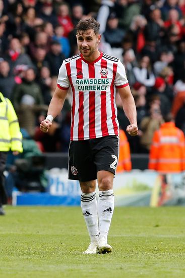 George Baldock Sheffield United Celebrates After Editorial Stock Photo ...