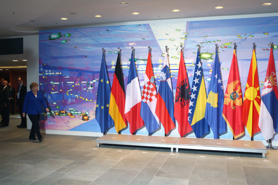 German Chancellor Angela Merkel Arrives Family Editorial Stock Photo ...