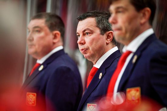 Russias Head Coach Ilya Vorobyov C Editorial Stock Photo - Stock Image ...