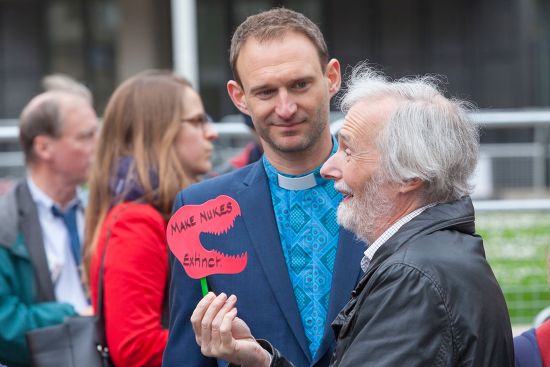 Antinuclear Campaigners Protest By Staging Diein Editorial Stock Photo ...