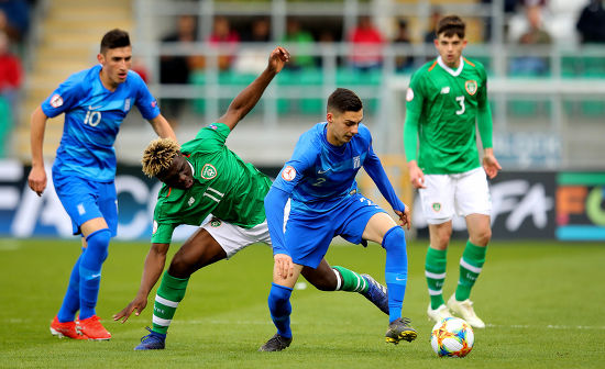 Ireland U17 Vs Greece U17 Irelands Editorial Stock Photo - Stock Image ...
