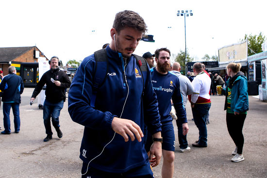 Sam Lewis Worcester Warriors Arrives Northampton Editorial Stock Photo ...