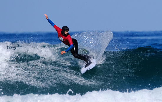 Peony Knight Surfing Womens Open Heat Editorial Stock Photo - Stock ...
