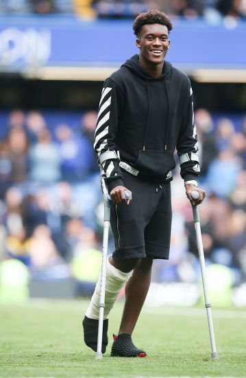 Callum Hudsonodoi Chelsea Smiles While On Editorial Stock Photo - Stock ...