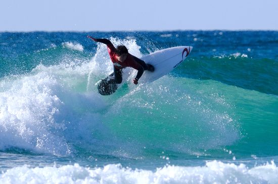 Seth Morris Surfing Mens Open Final Editorial Stock Photo - Stock Image ...