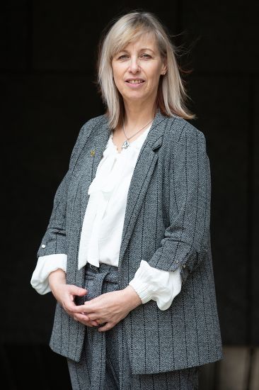 Fiona Rennie Outside Fleetwood House Having Editorial Stock Photo ...