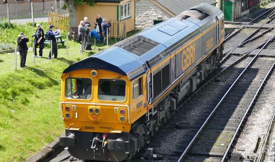 Class 59 59003 Yeoman Highlander Courtesy Editorial Stock Photo - Stock ...