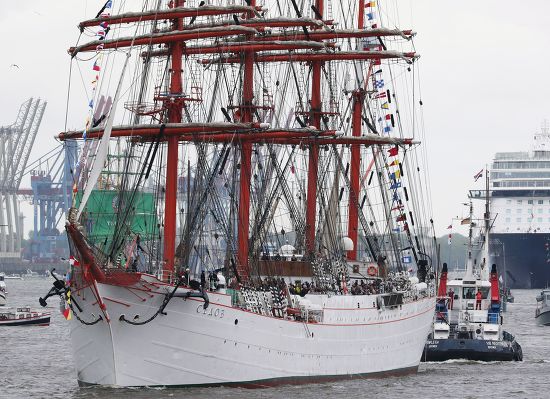 Russian Training Sailing Ship Sts Sedov Editorial Stock Photo - Stock ...