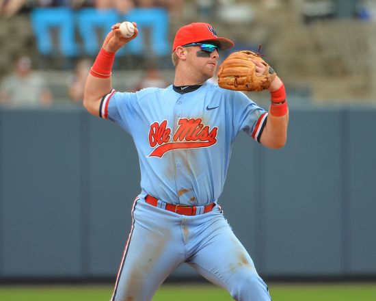Ole Miss Infielder Tyler Keenan 10 Editorial Stock Photo - Stock Image ...