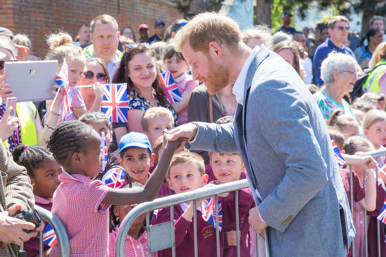 Prince Harry Visits Barton Neighbourhood Centre Editorial Stock Photo ...