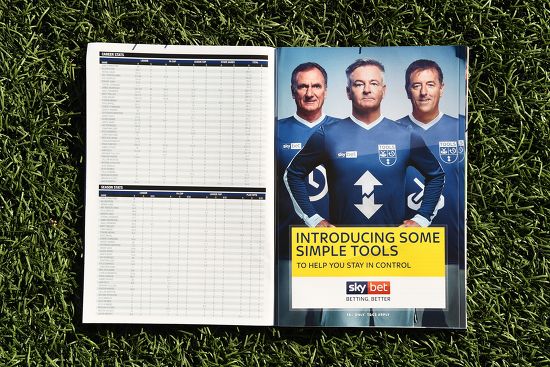 Sky Bet Advert Inside Match Day Editorial Stock Photo - Stock Image ...