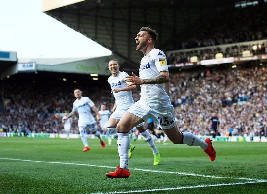 Stuart Dallas Leeds United Celebrates Scoring Editorial Stock Photo ...