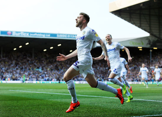 Stuart Dallas Leeds United Celebrates Scoring Editorial Stock Photo ...